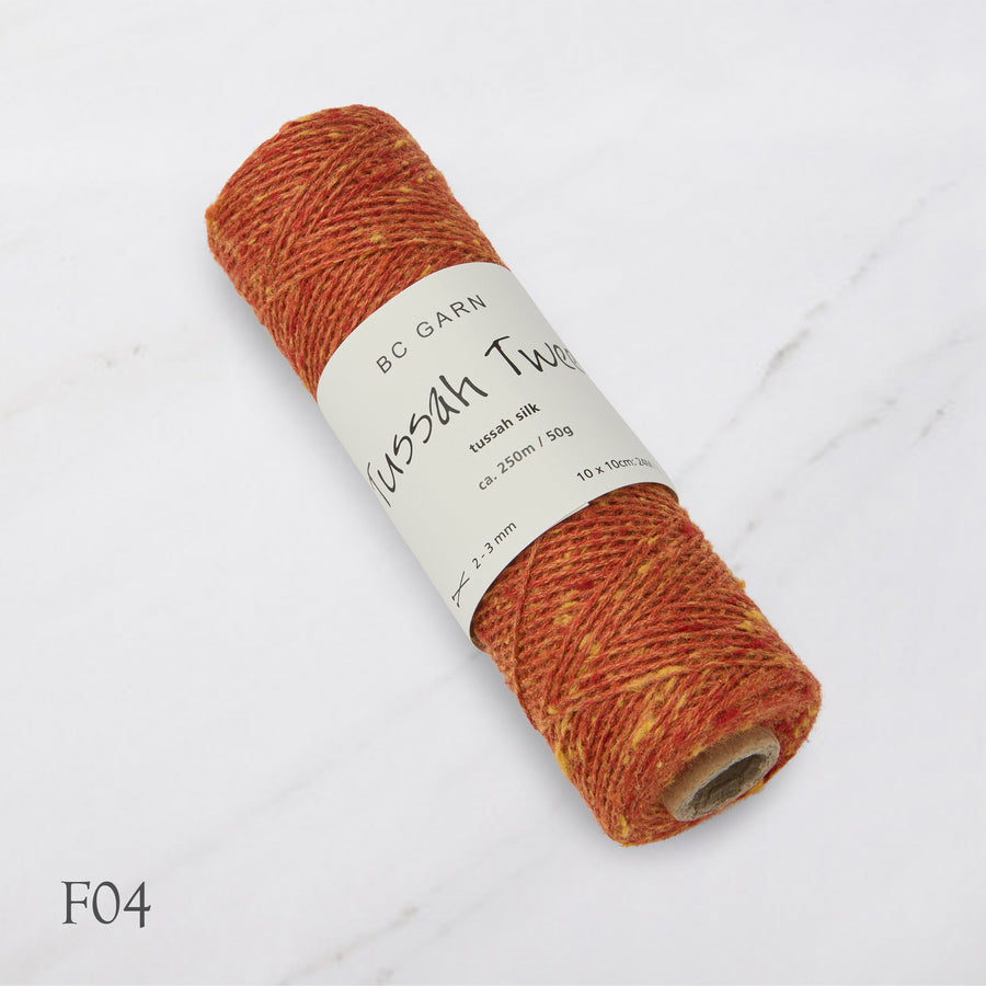 Tussah Tweed (100% silk) – Row House Yarn