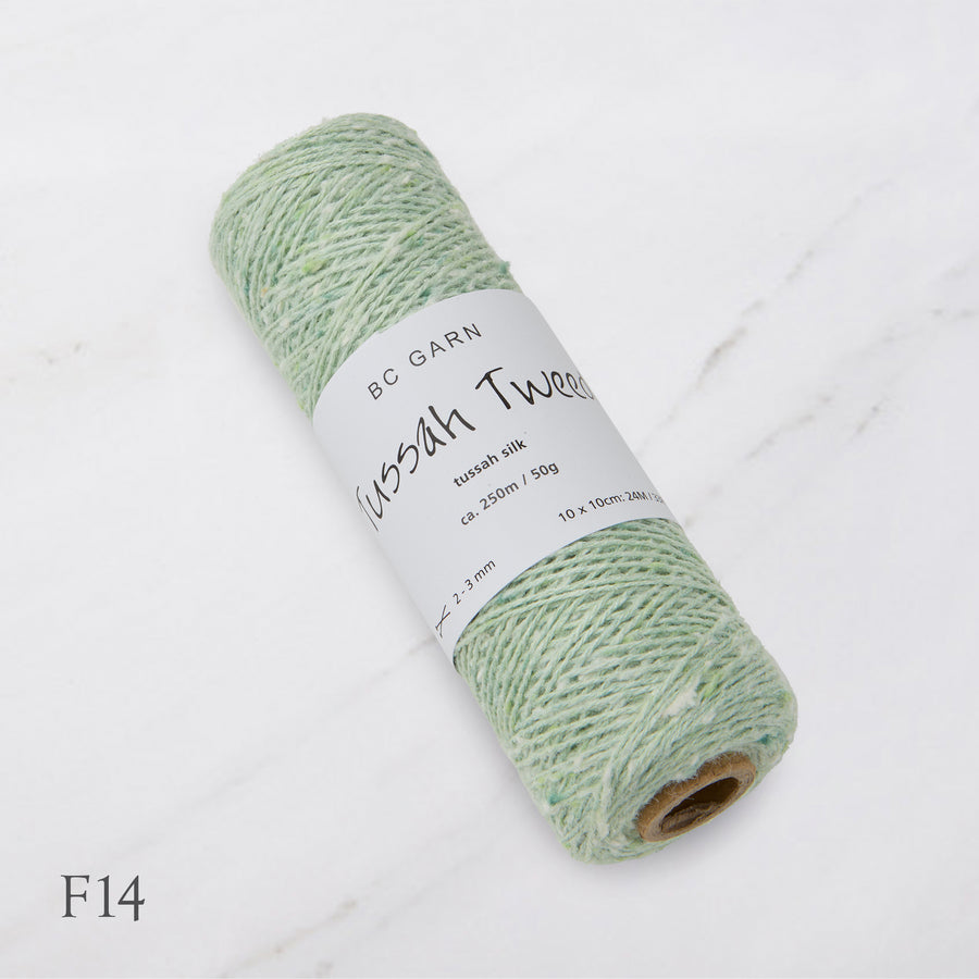 Tussah Tweed (100% silk) – Row House Yarn