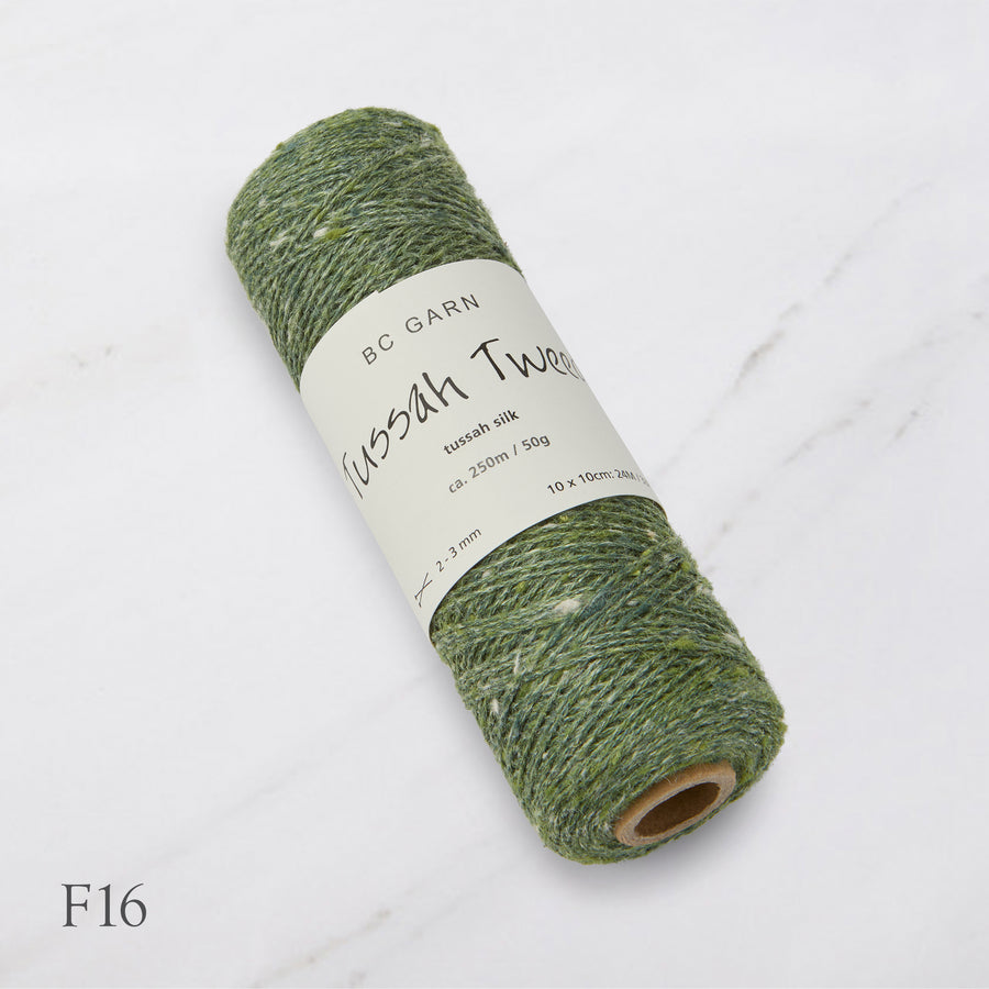 Tussah Tweed (100% silk) – Row House Yarn