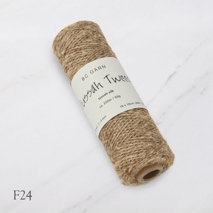 Tussah Tweed (100% silk) – Row House Yarn