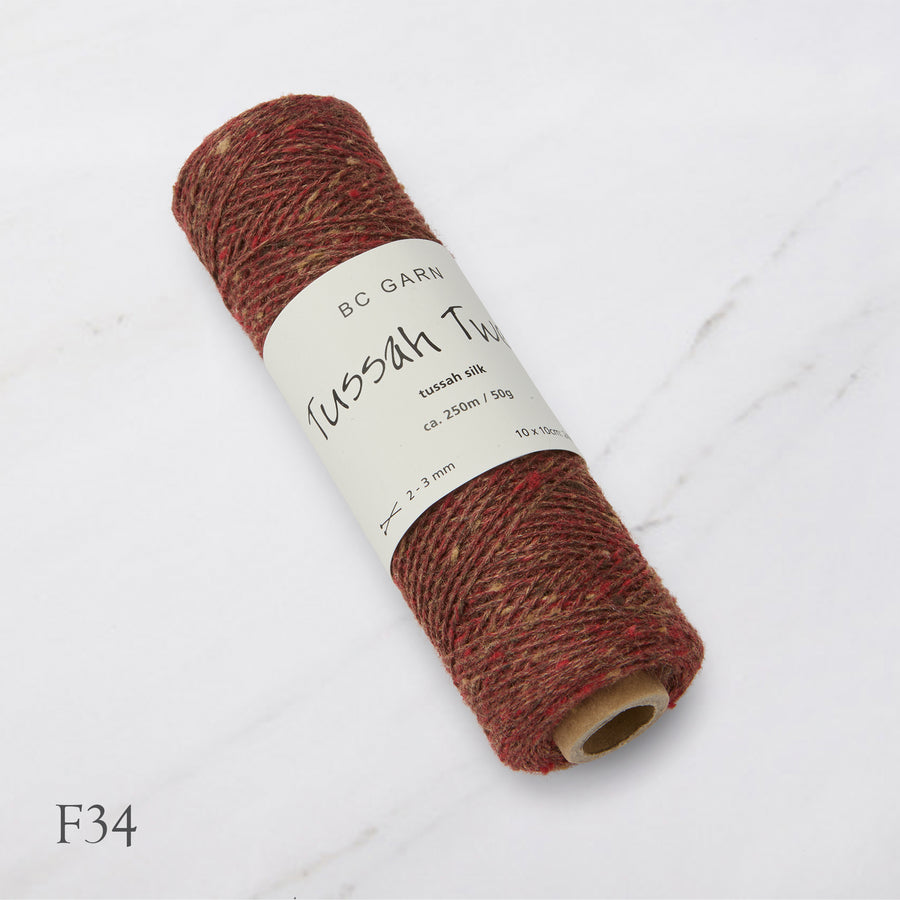 Tussah Tweed (100% silk) – Row House Yarn