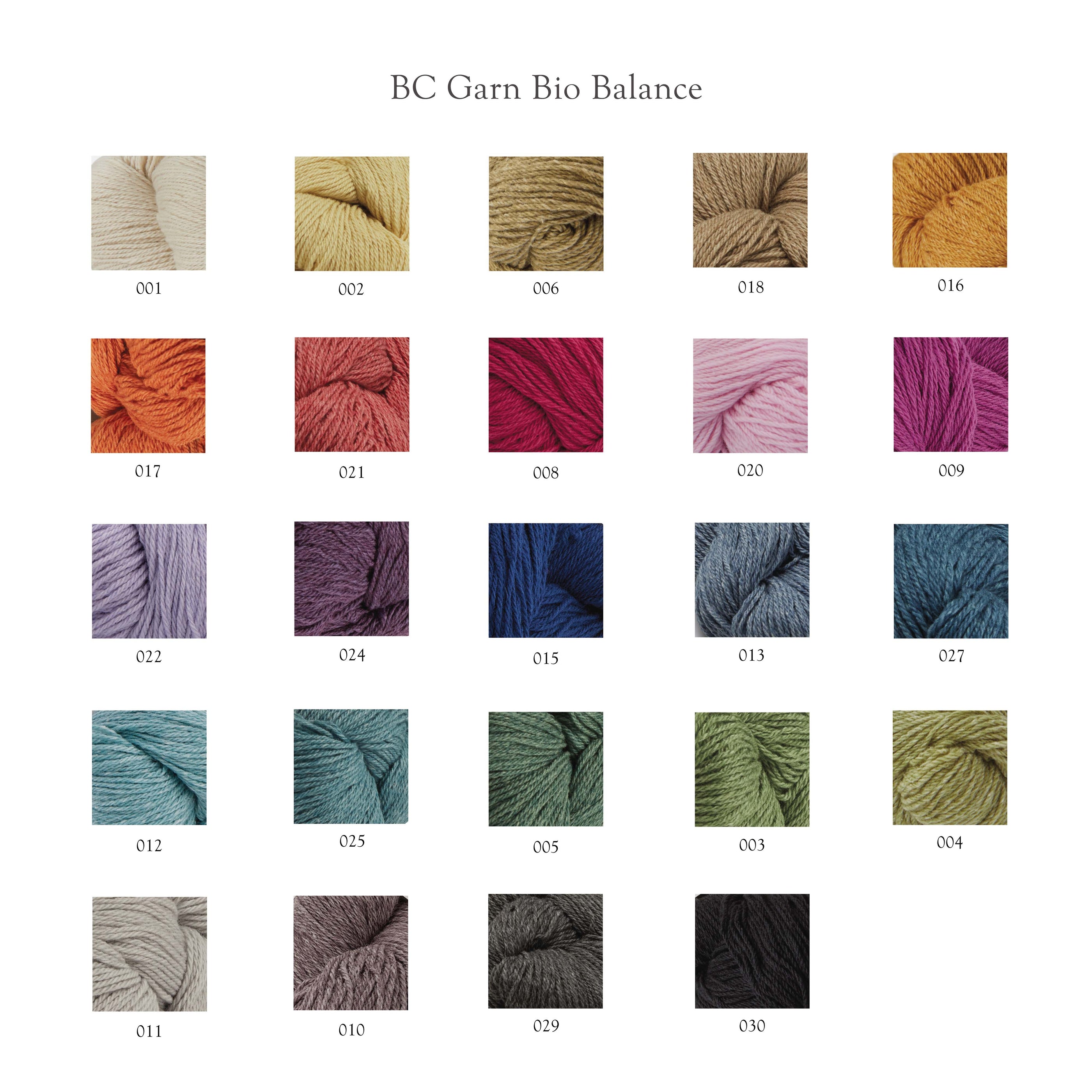 Bio Balance (55% wool, 45% cotton) — Row House Yarn