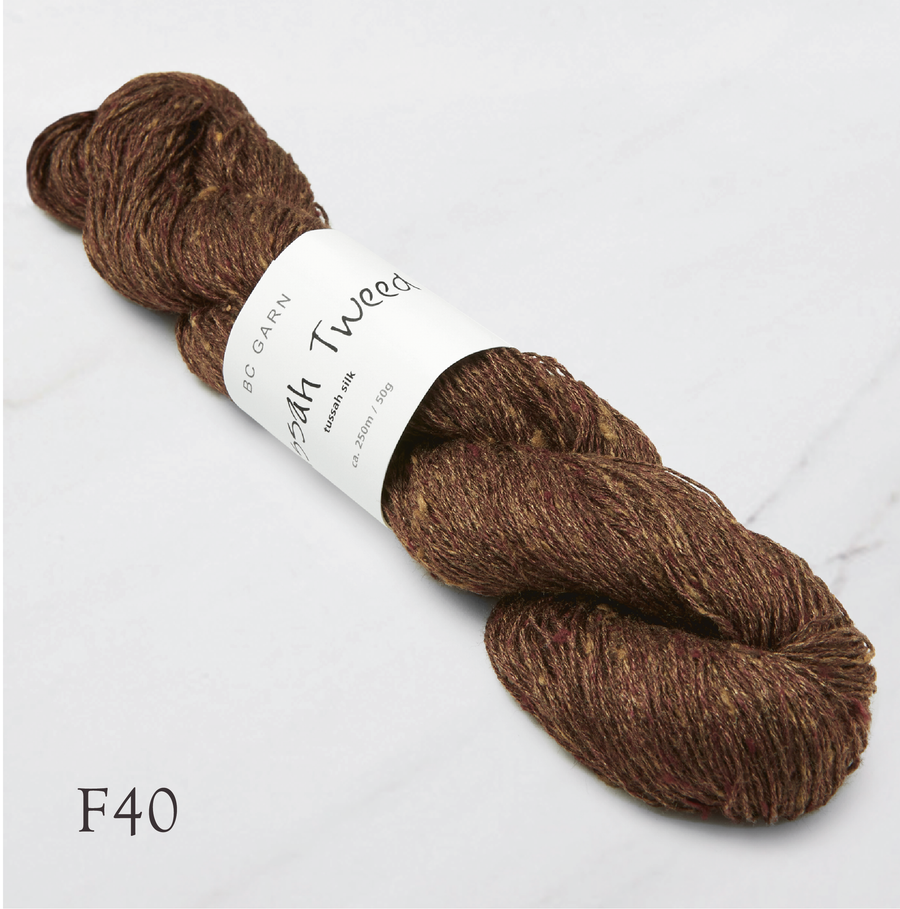 Tussah Tweed (100% silk) – Row House Yarn