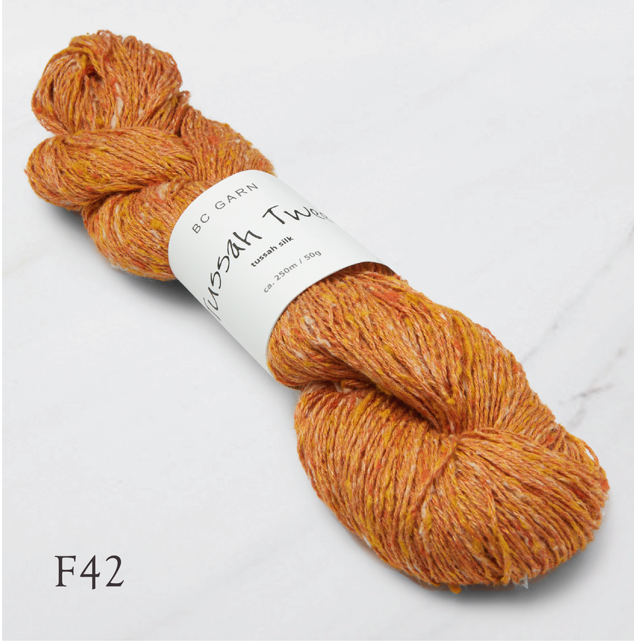 Tussah Tweed (100% silk) – Row House Yarn