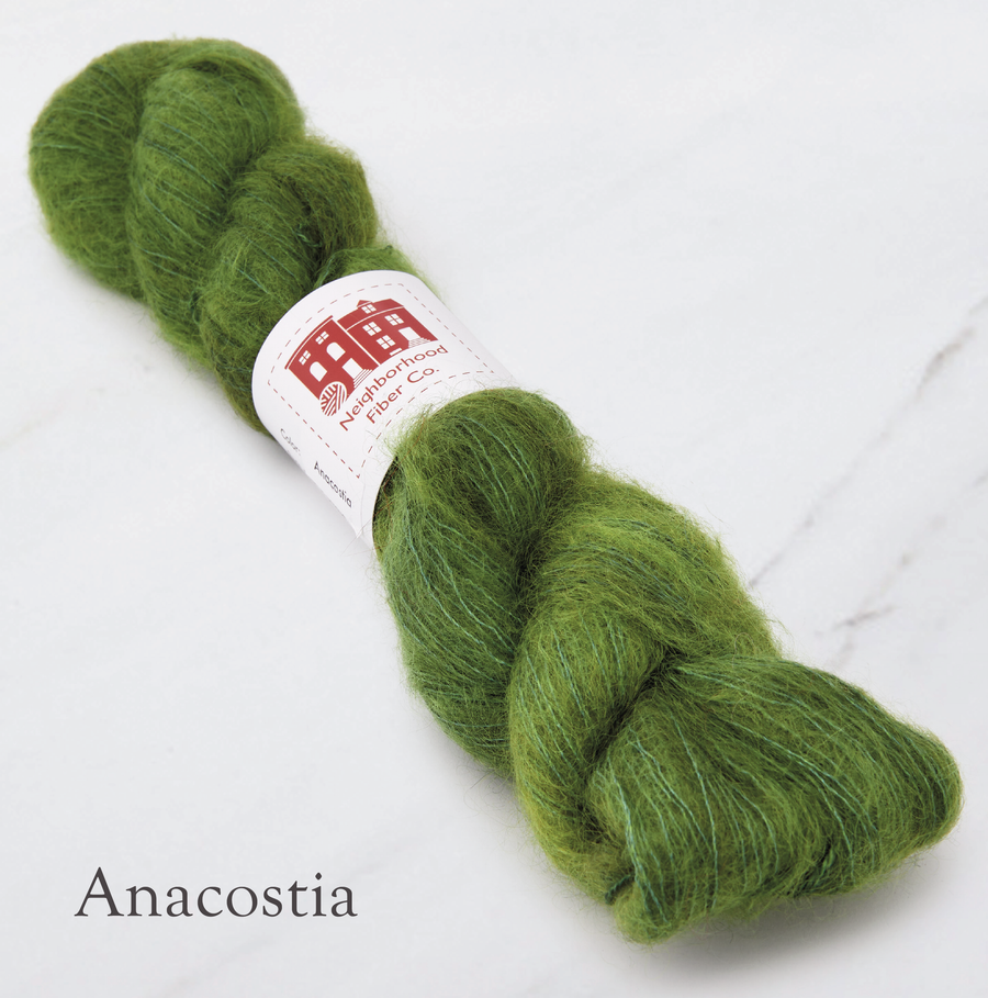 Loft (70% kid mohair, 30% silk) – Row House Yarn