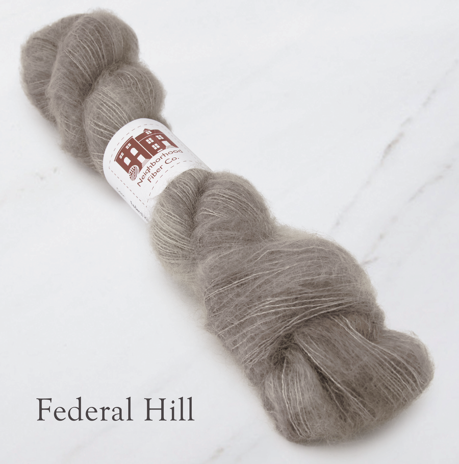 Loft (70% kid mohair, 30% silk) – Row House Yarn
