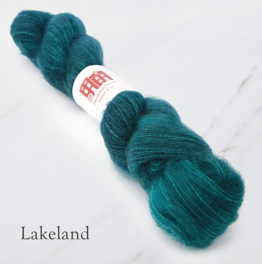 Loft (70% kid mohair, 30% silk) – Row House Yarn