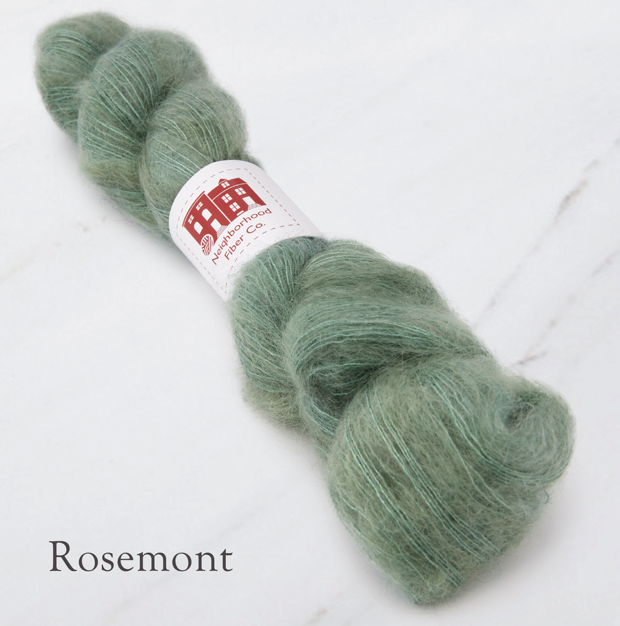 Loft (70% kid mohair, 30% silk) – Row House Yarn