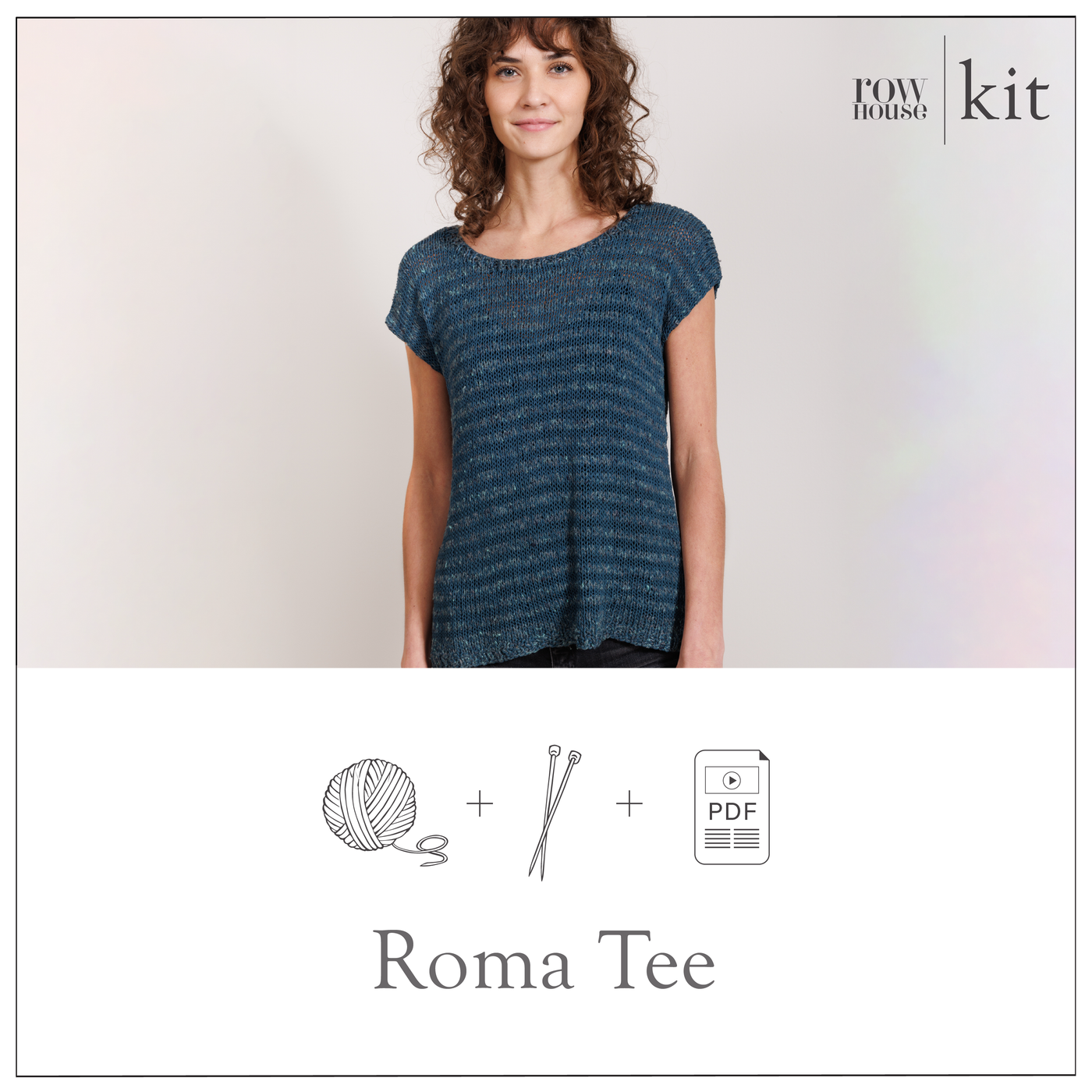 Roma Kit - Easy Knitting Kit — Row House Yarn