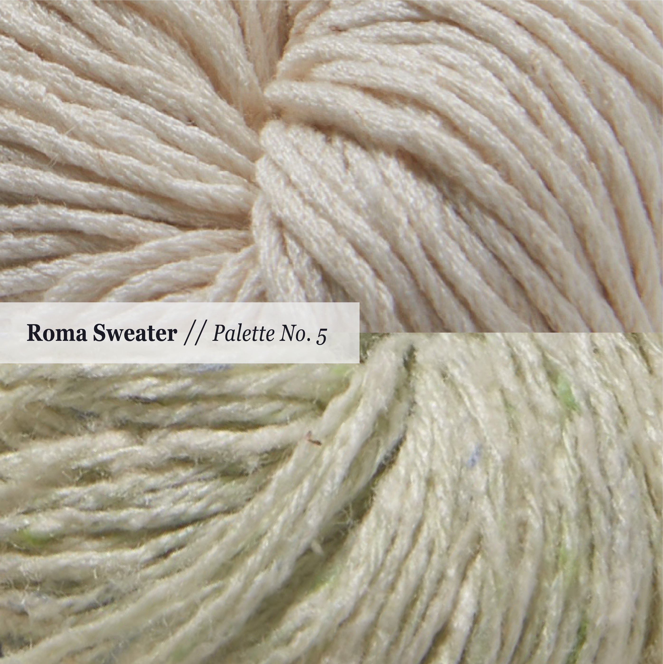 Roma Kit - Easy Knitting Kit — Row House Yarn